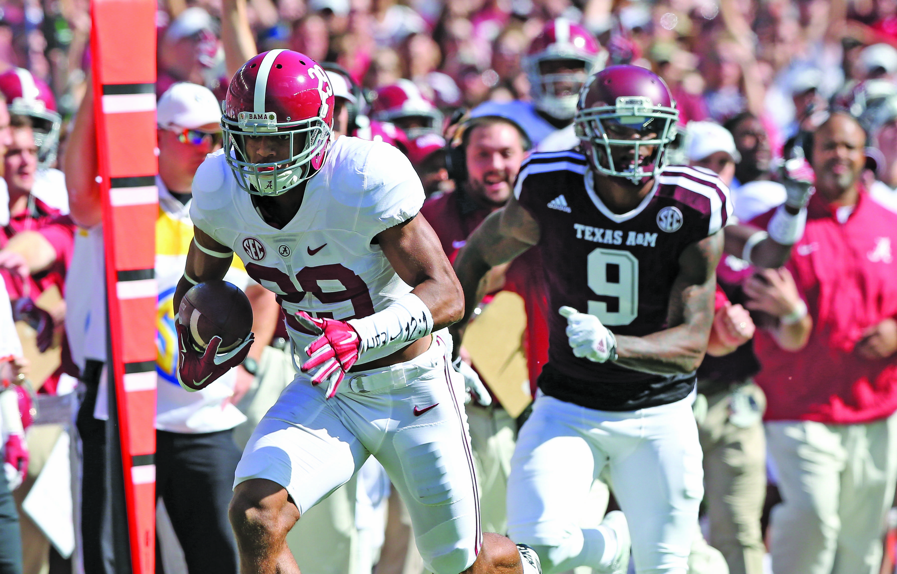 Alabama in the NFL: Week Nine – The Crimson White