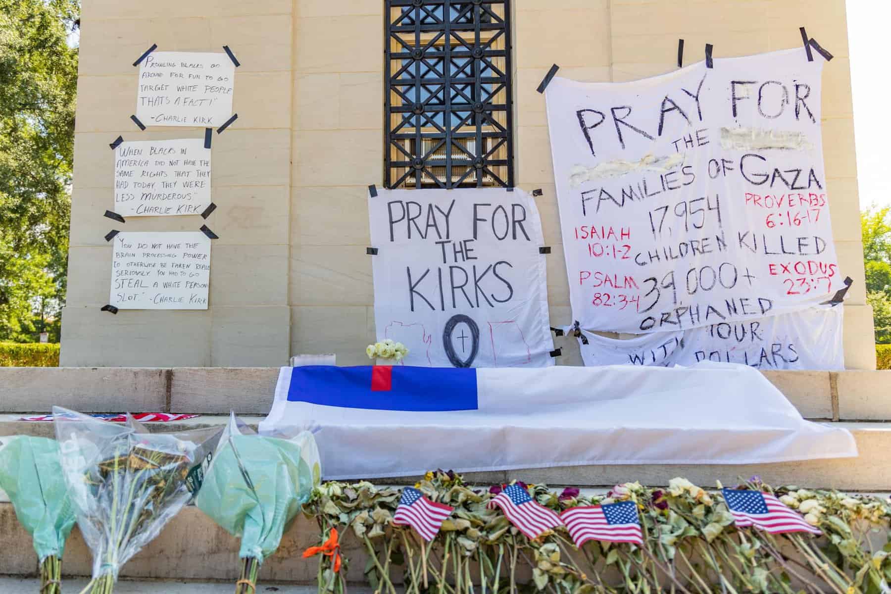 Controversial Charlie Kirk quotes placed on Denny Chimes, UA removes ...